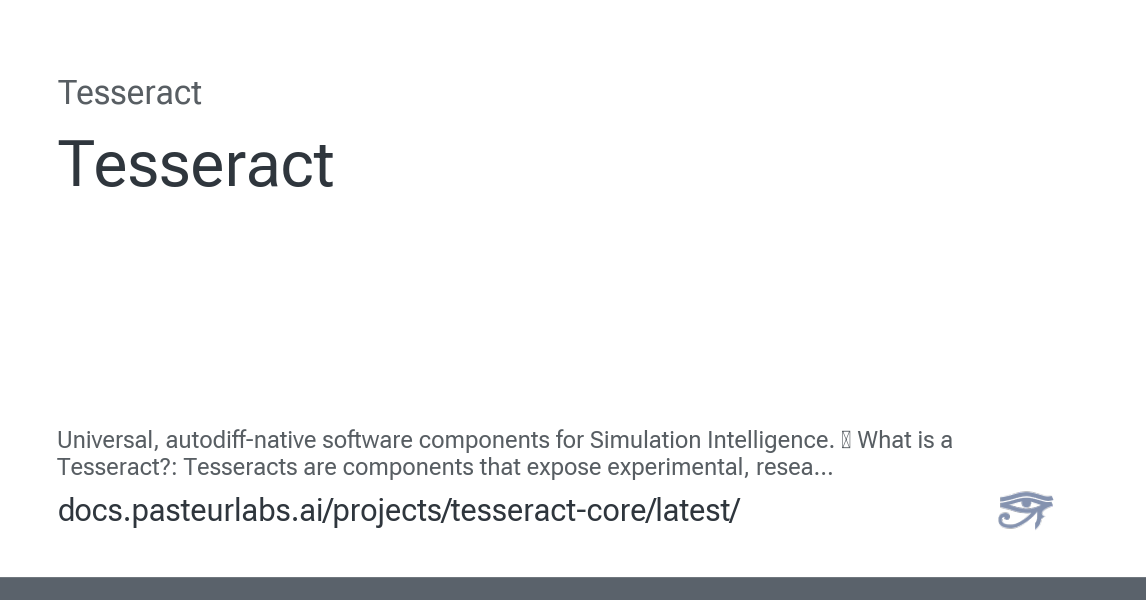 Tesseract 1.0.1.dev2+g3b02374 documentation